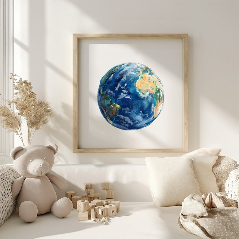 Planet Earth Digital Download - Etsy Canada