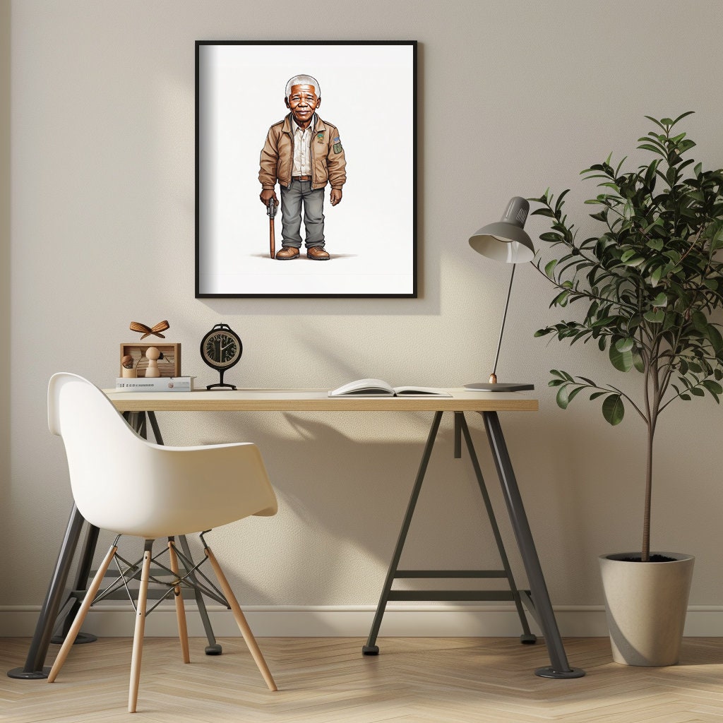 Nelson Mandela Digital Download - Etsy