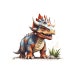 Dinosaur Triceratops Digital Download - Etsy