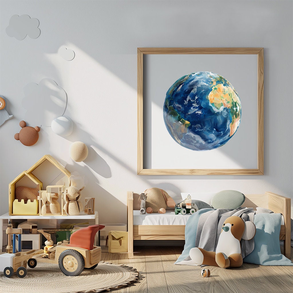 Planet Earth Digital Download - Etsy Canada