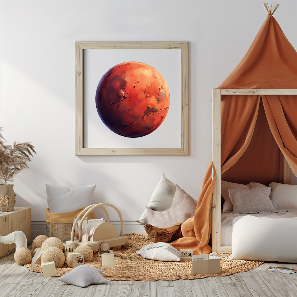 Planet Mars Digital Download - Etsy
