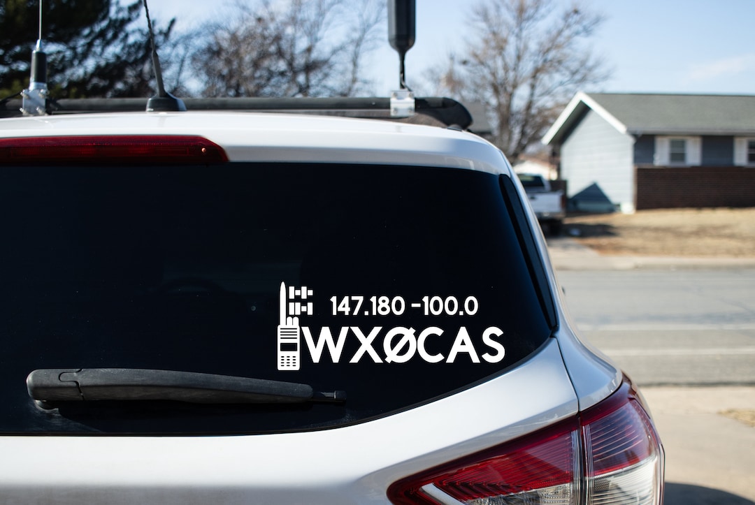 Amateur Radio Decal - Etsy