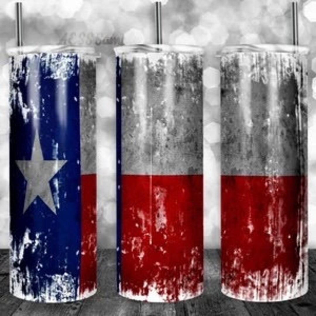 Texas Flag 20oz Sublimation Tumbler - Etsy