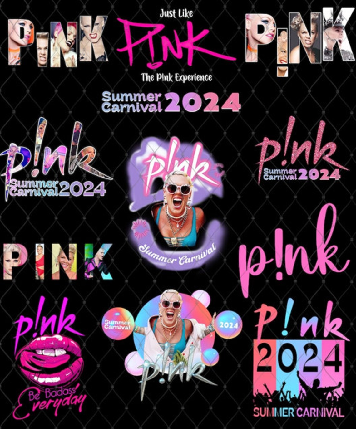 Pink Summer Carnival Png 2024 Europea, Pnk Summer Carnival Tour PNG ...