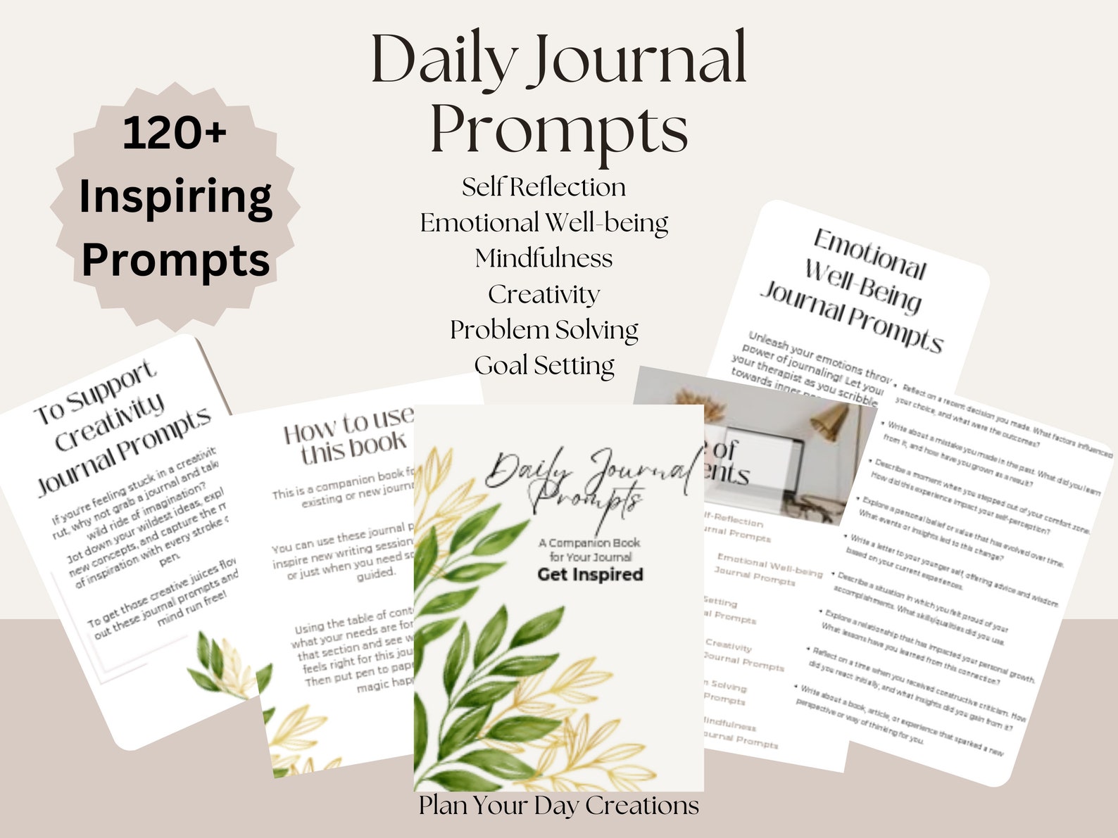 Journal Prompts for Self Reflection Gratitude Journal Prompts Emotional ...
