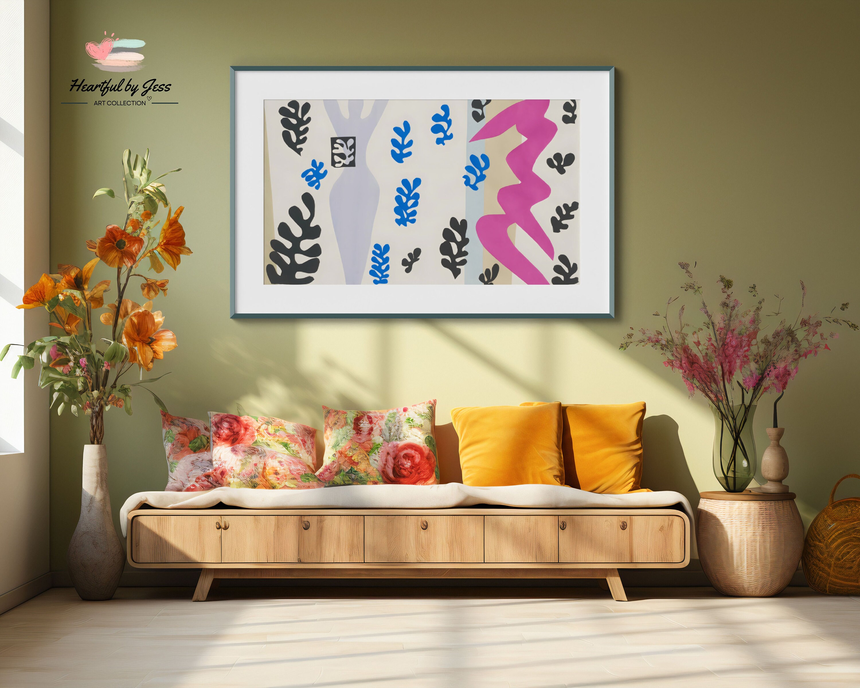Henri Matisse Set of 40 Digital Art Prints, Henri Matisse Classic ...