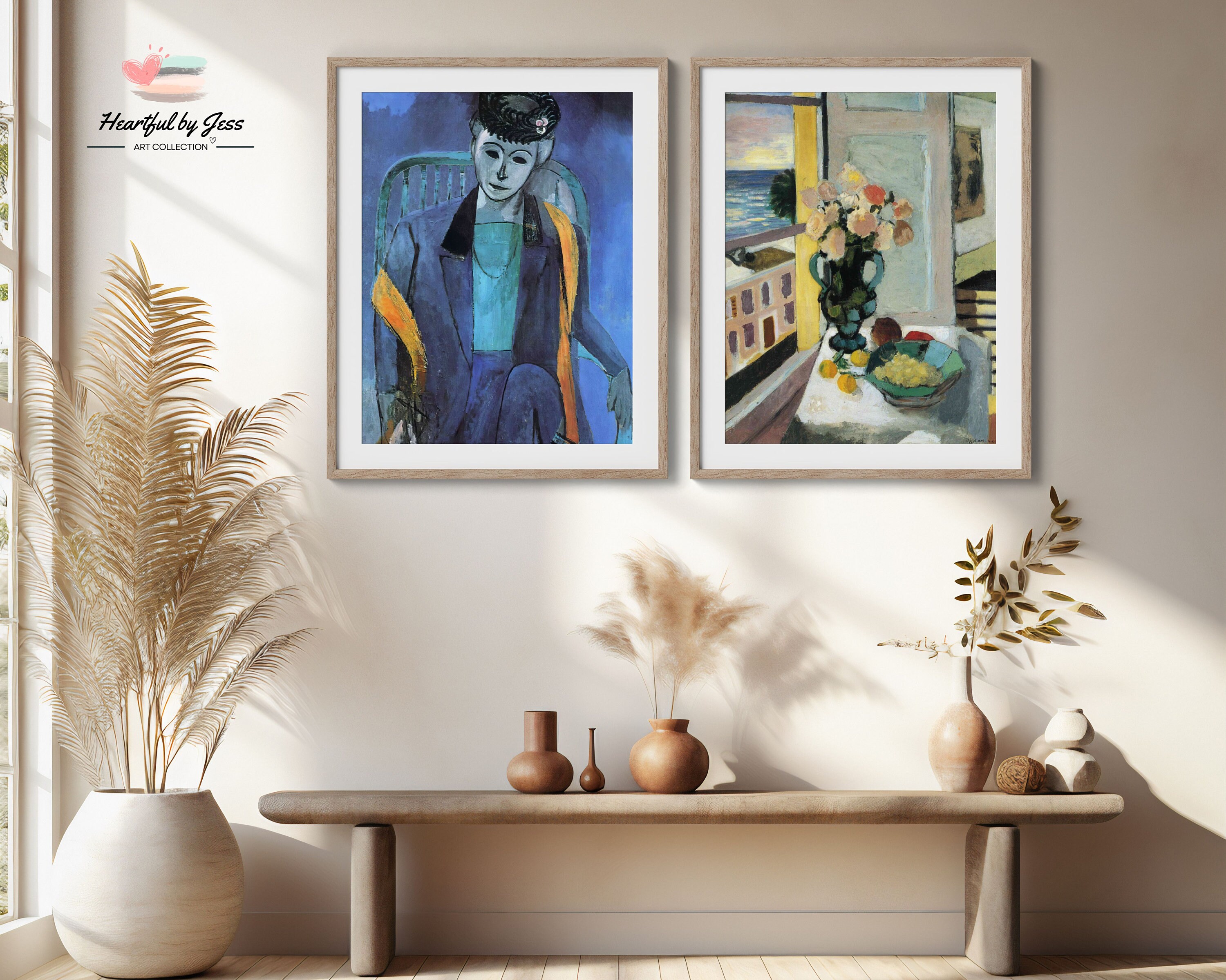 Henri Matisse Set of 40 Digital Art Prints, Henri Matisse Classic ...