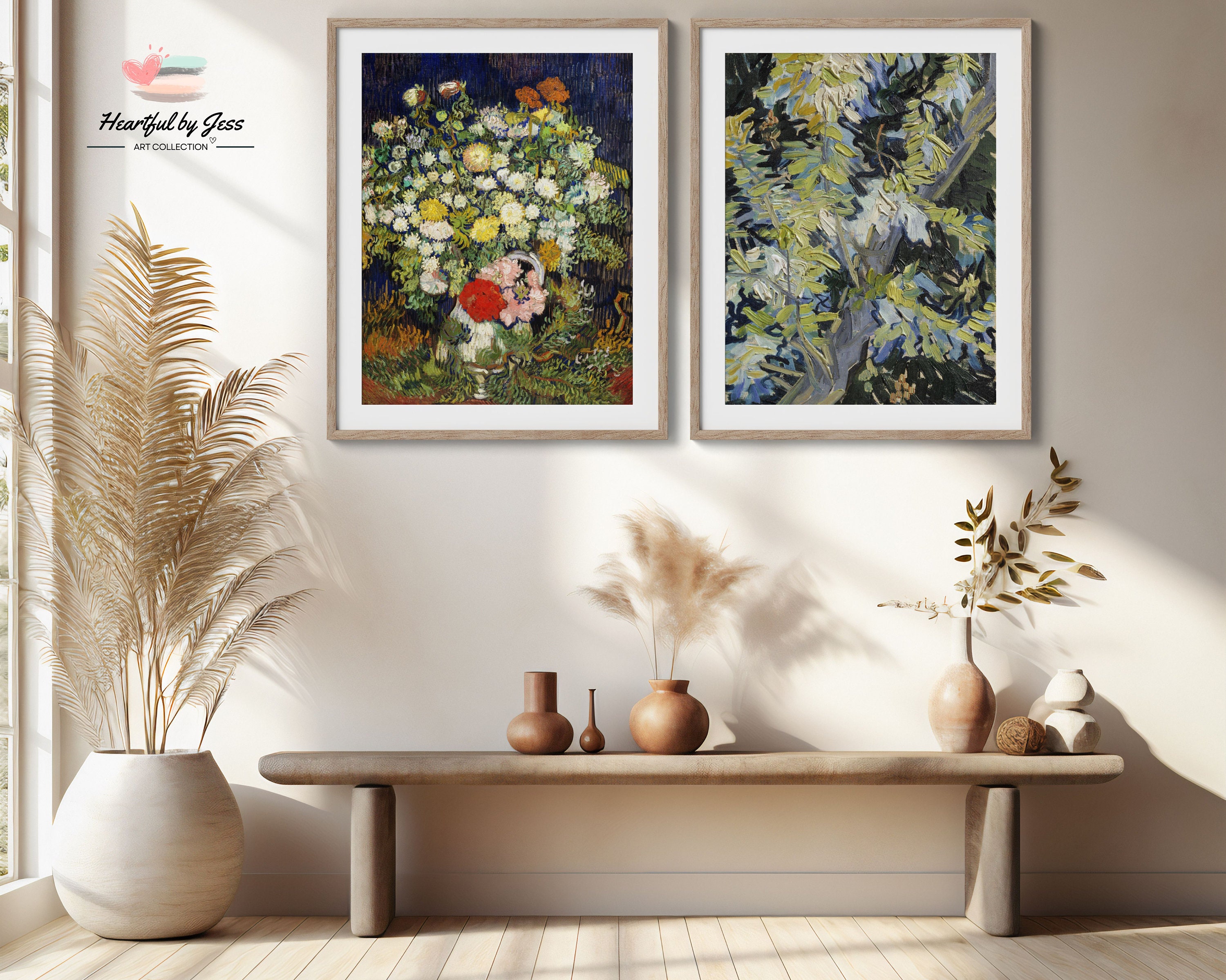 Vincent Van Gogh Set of 219 Digital Art Prints, Van Gogh Mega Bundle ...