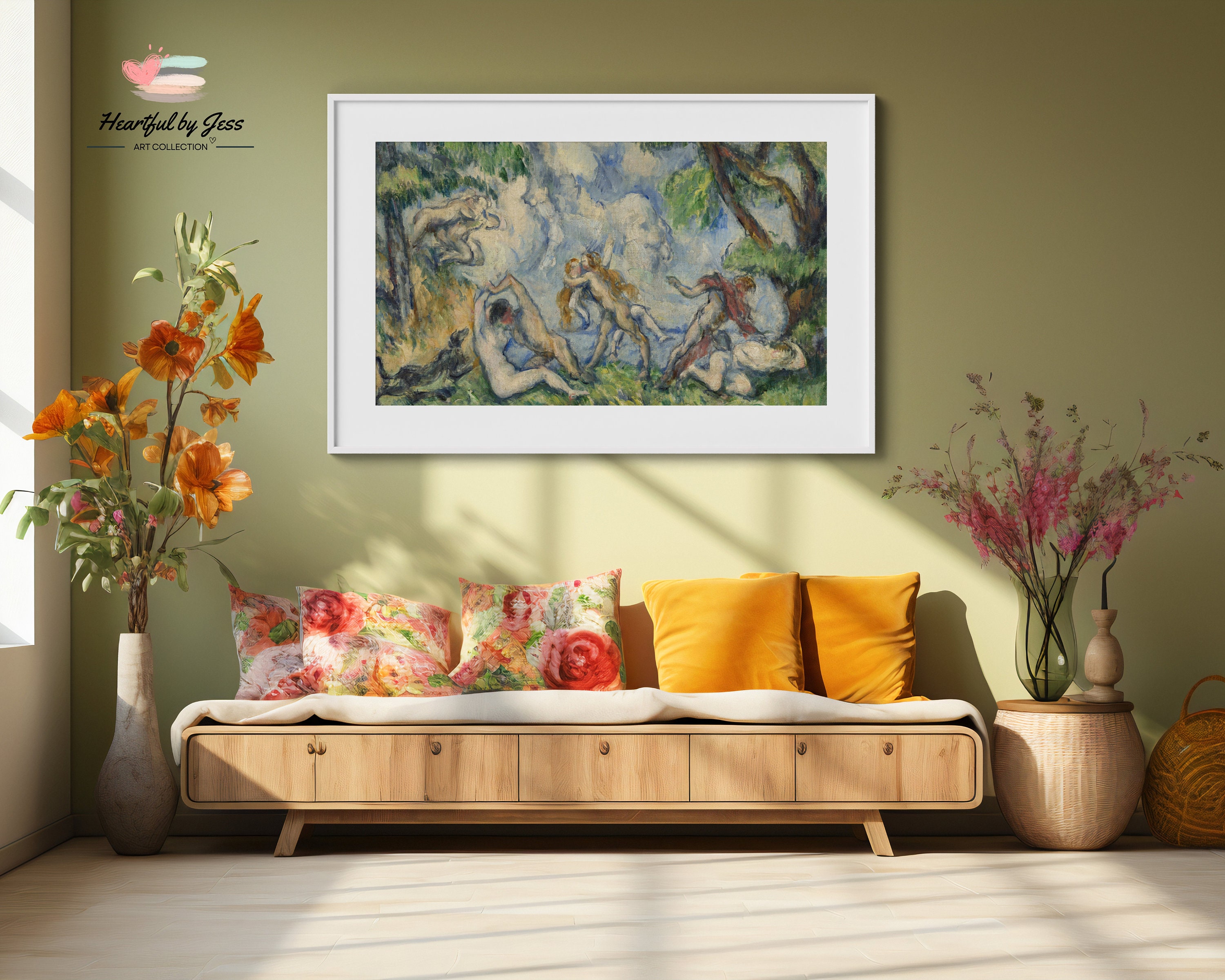 Paul Cezanne Set of 40 Digital Art Prints, Paul Cezanne Mega Bundle 40 ...