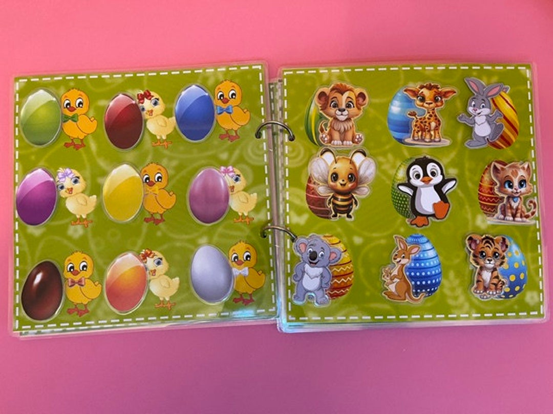 Printable Activity Book, Easter Themed Toy Library - Etsy
