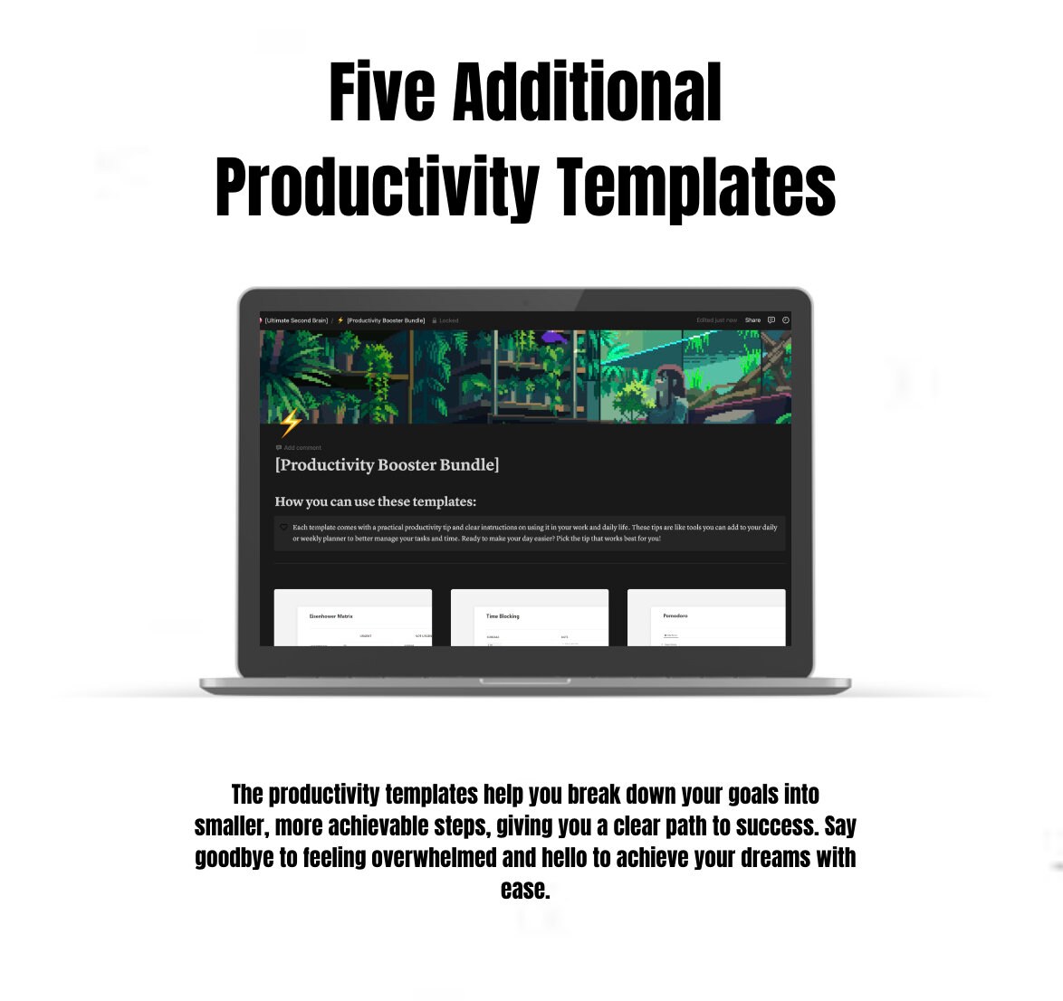 Ultimate Productivity Notion Template: Second Brain Habit Tracker - Etsy