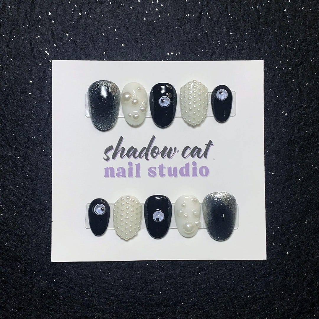 Everything Bagel Press-on Nails - Etsy