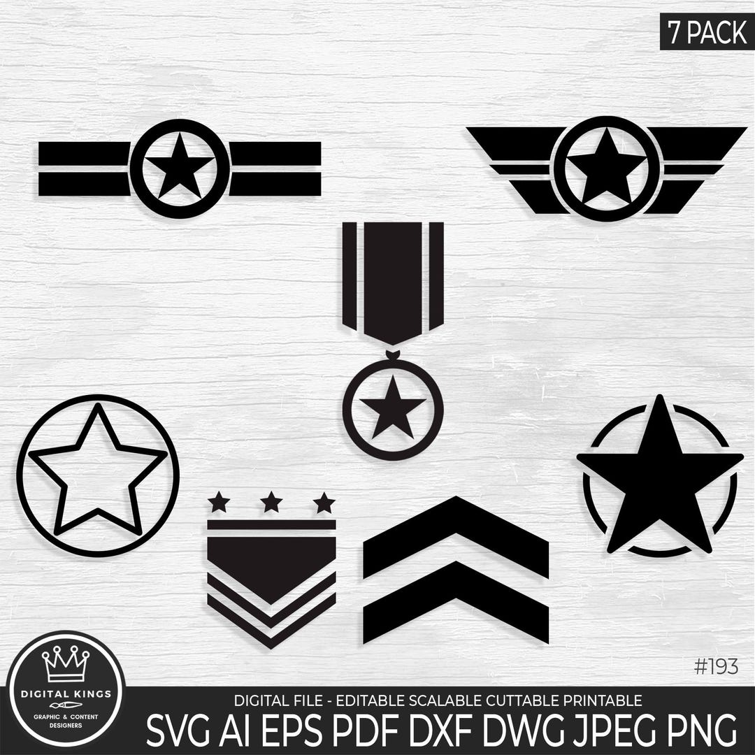 Army Svg Bundle Files Army Star Svg Army Symbol, United States Army ...