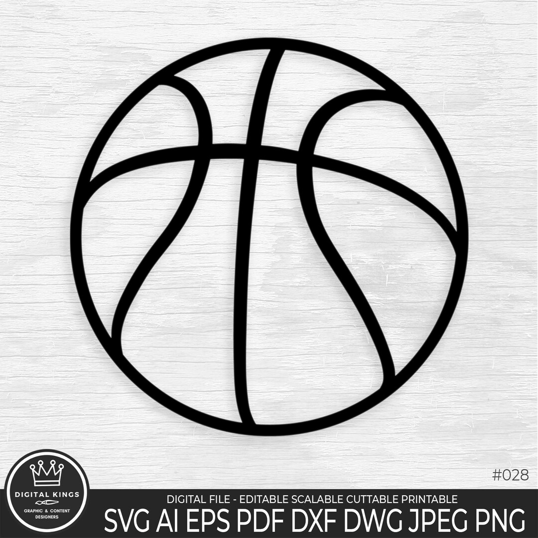BASKETBALL Ball Svg Basketball Ball Vector File Basketball Ball Png ...