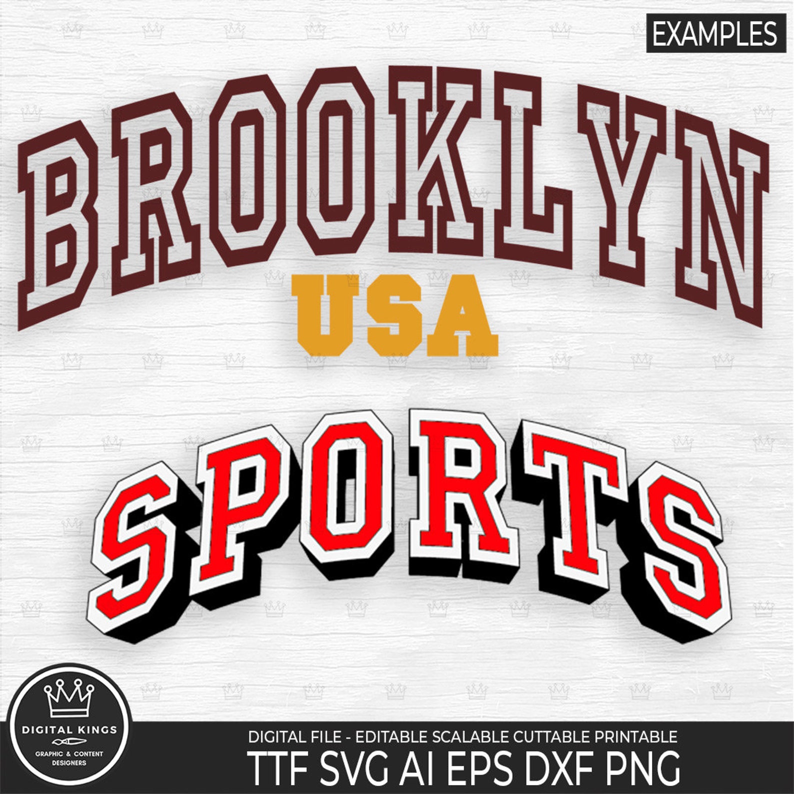 Installable SPORT Font TTF, Varsity Letters SVG, Jersey Font Svg ...