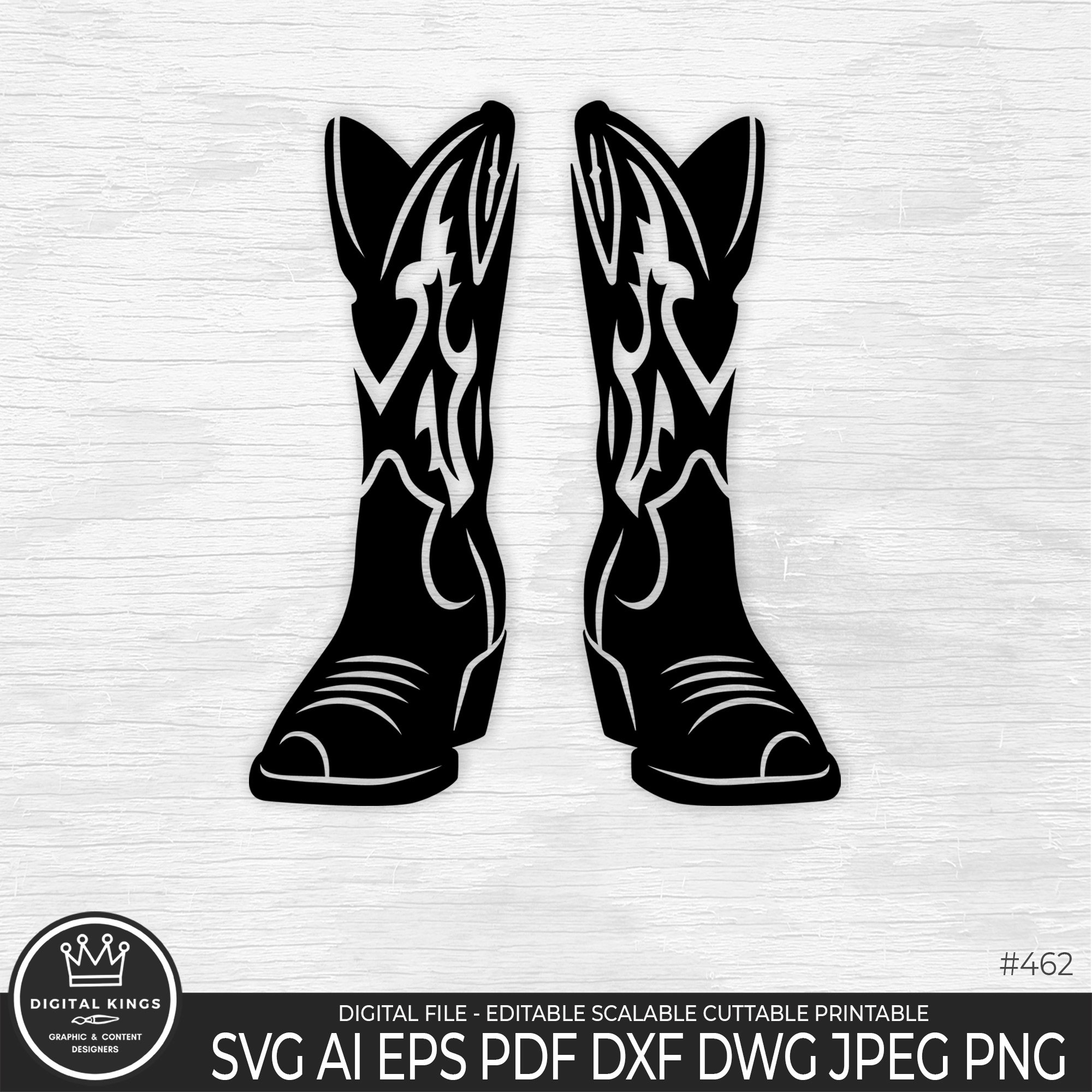 Cowboy Boots Svg, Cowboy Boots Svg, Cowgirl Boot Svg, Cowboots Clipart ...