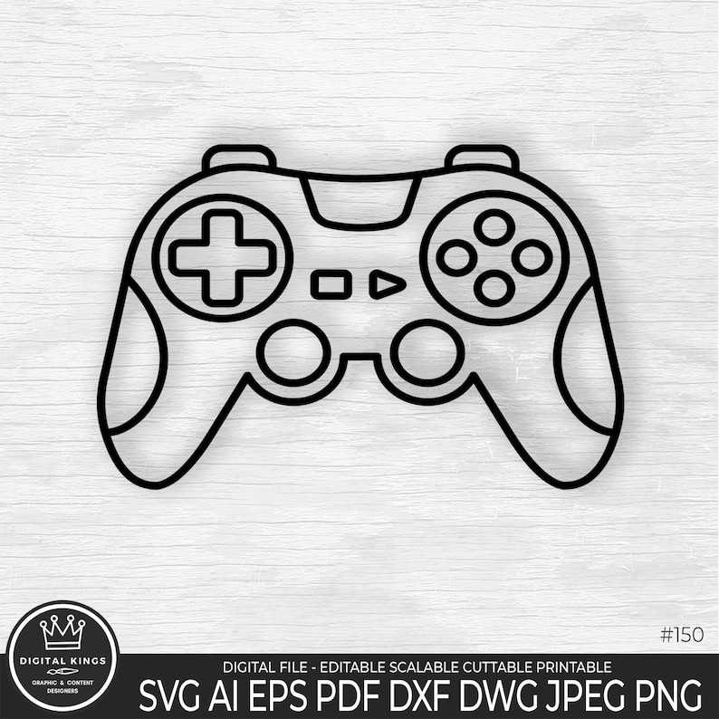 Joystick Outline Svg Game Controller PNG Joystick Png Game Controller ...