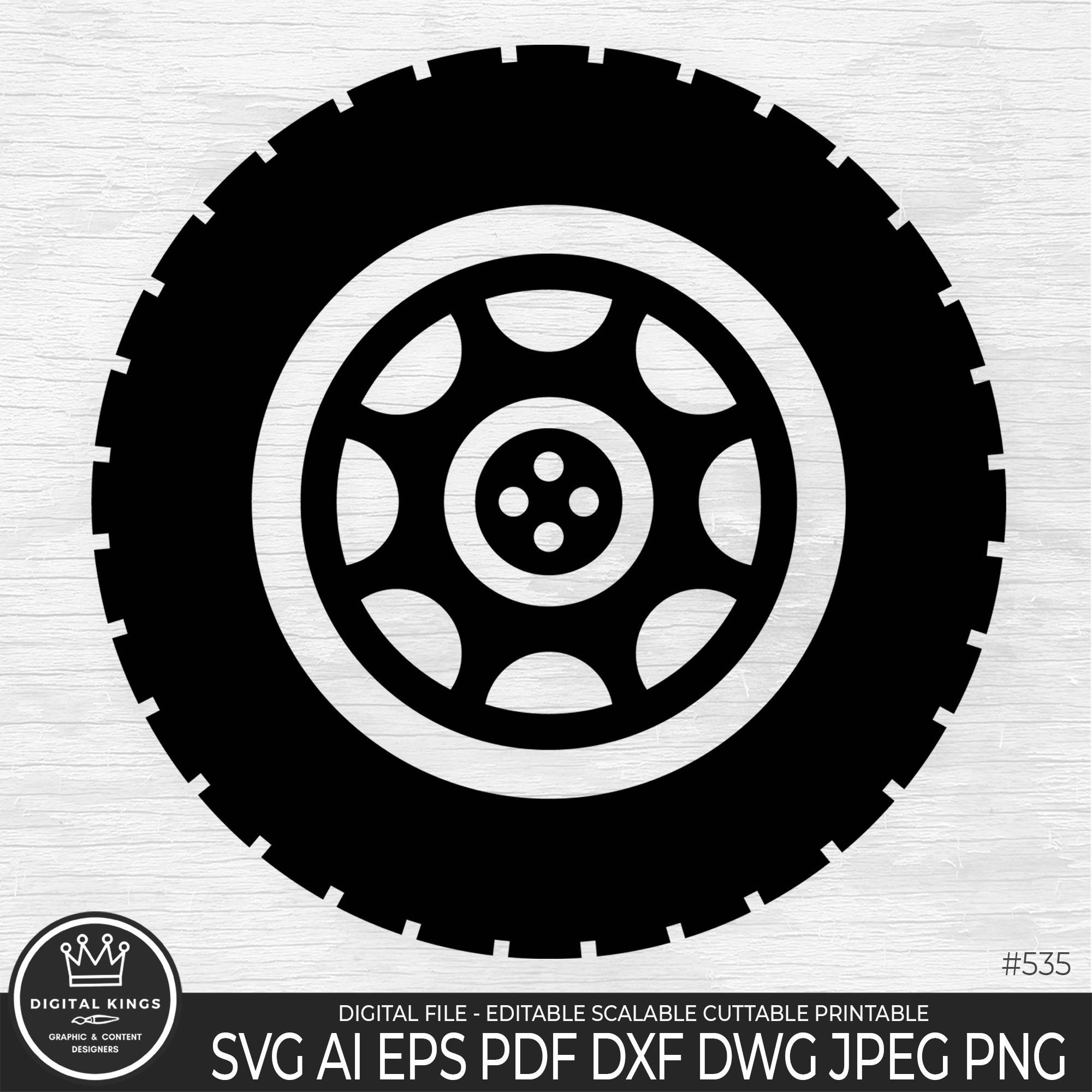 Car Tire Svg Png, Jpg Track Tire Svg Car Lover T-shirt Mechanic Clipart ...
