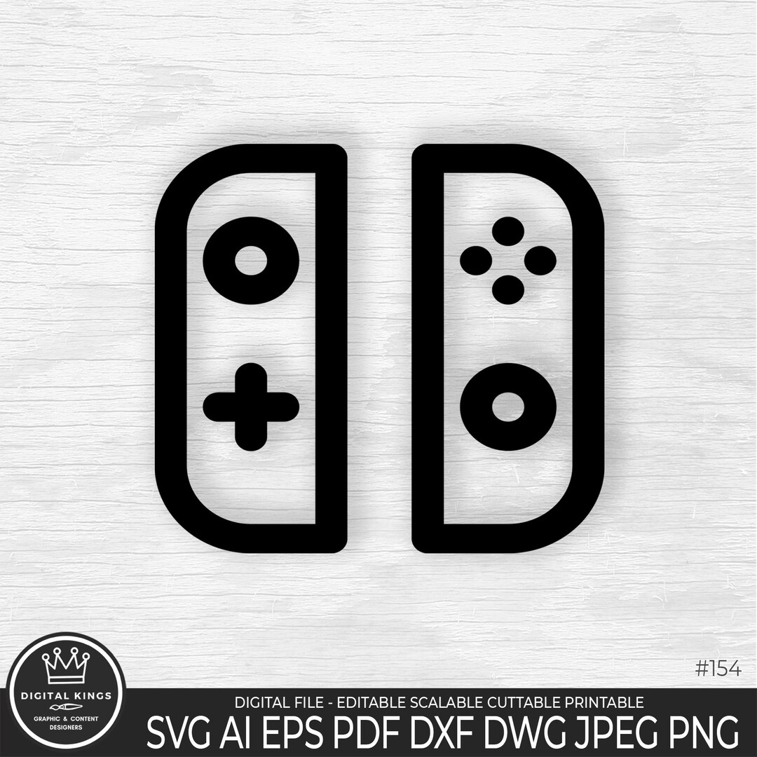 Switch Joystick SVG Switch Svg Switch Controller PNG Joystick Clipart ...