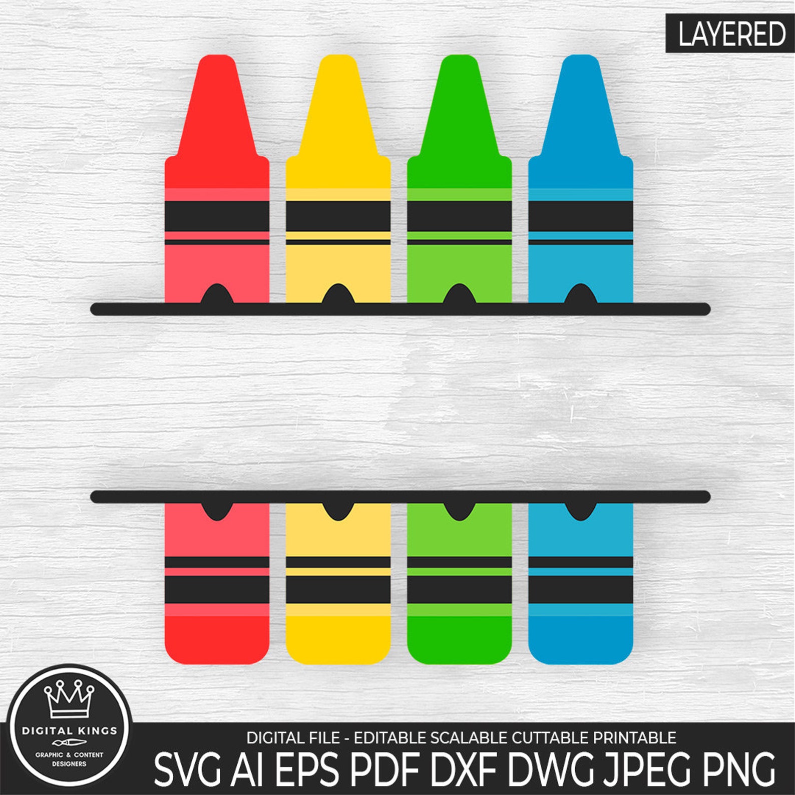 Crayon School Monogram Svg, Split Monogram Png, School Monogram Clipart ...