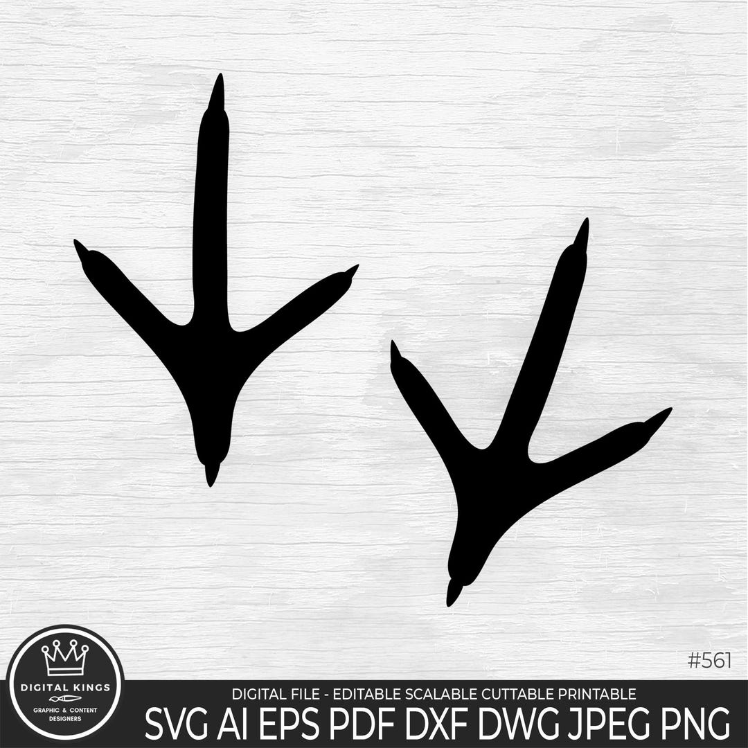 Chicken Foot Prints Svg Dinosaur Footprints Png Hen Foot Print Jpg Farm ...