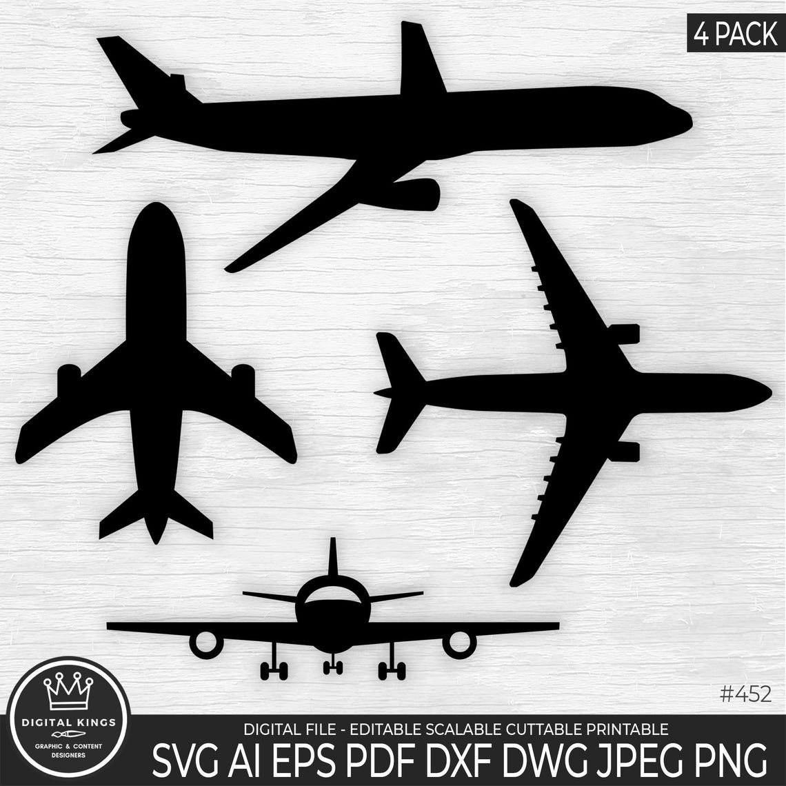 AIRPLANE Svg Bundle Files, Airplane Png Aircraft Clip Art Aircraft Svg ...