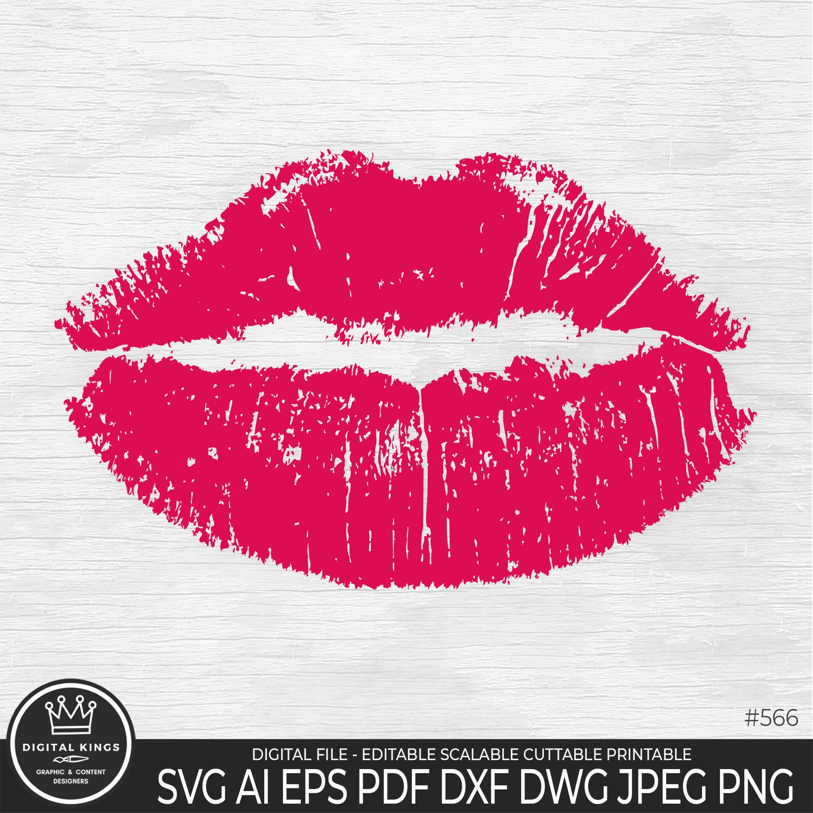 KISS SEXY LIPS Svg Lipstick Svg Kiss Svg Red Lips Valentines Day Cricut ...