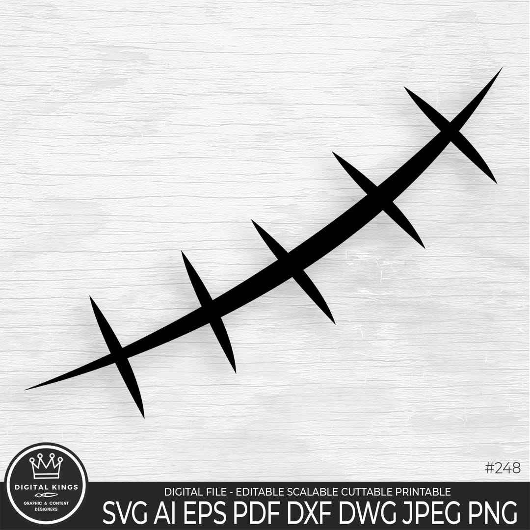 SCAR SVG File, Scar Png, Injure Svg File for Cricut, First Aid ...