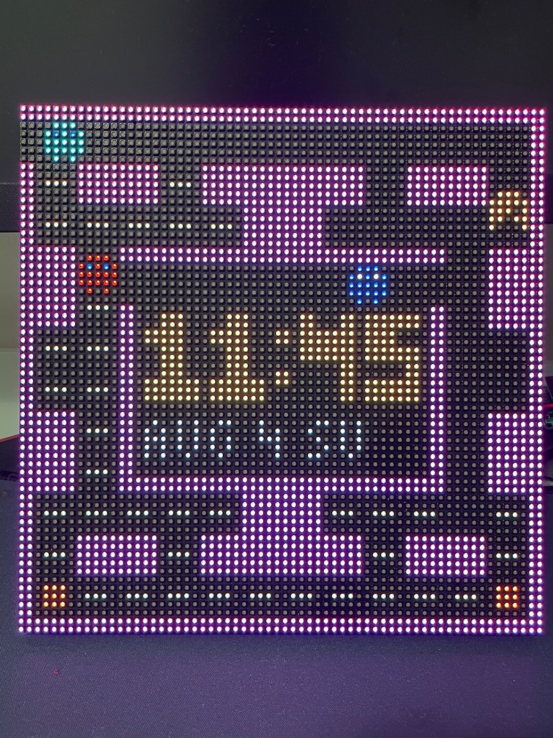 Pacman Clock (15 Clockfaces Included + a 3D Print Stand) - Etsy