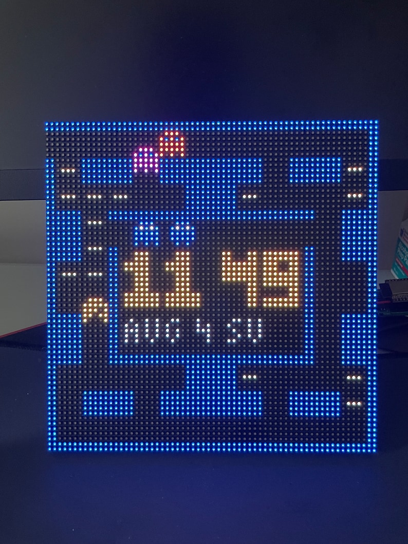 Pacman Clock (15 Clockfaces Included + a 3D Print Stand) - Etsy