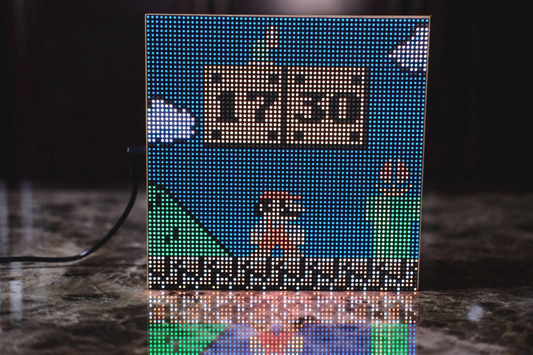 Super Mario Clock (15 Clockfaces Included + 3D Printed Stand) - Etsy