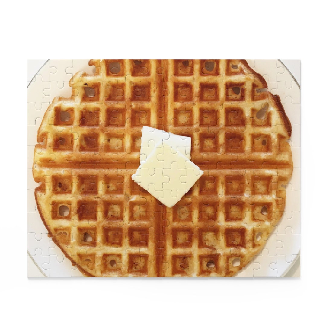 Waffle Puzzle, Breakfast Puzzle - Etsy