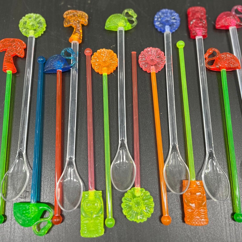 Tiki Swizzle Sticks - Etsy