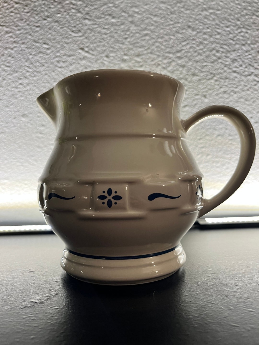 Longaberger Pottery Pitcher - Etsy