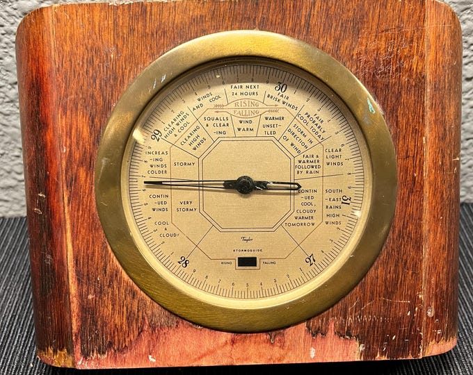 1920s Stormoguide Barometer by Taylor Instrument Company, Antique - Etsy