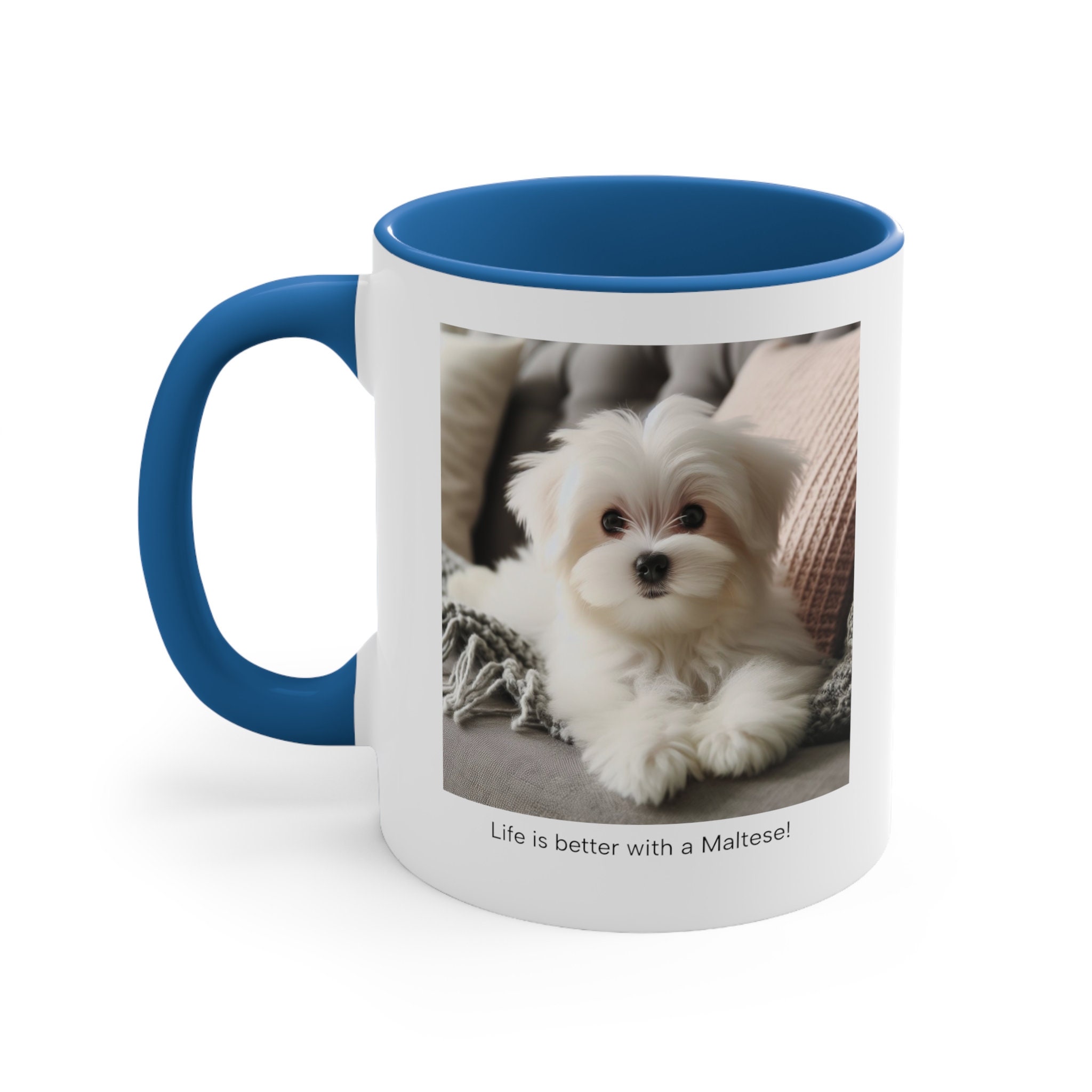 Maltese Accent Coffee Mug, 11oz - Etsy