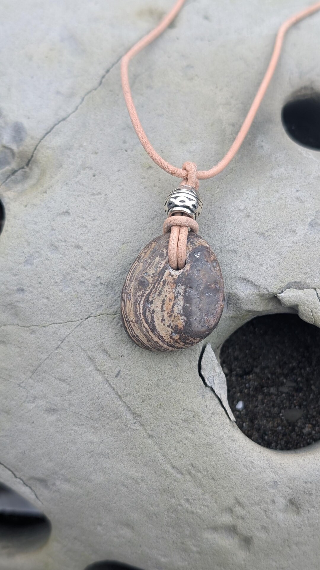 Beach Rock Necklace - Etsy