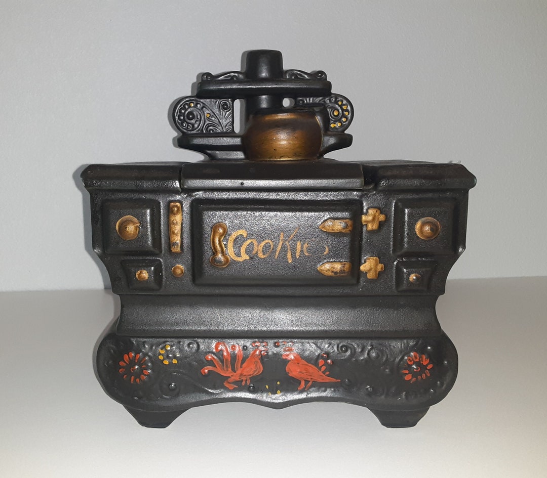 Mccoy Antique Cookie Jar Wood Stove - Etsy