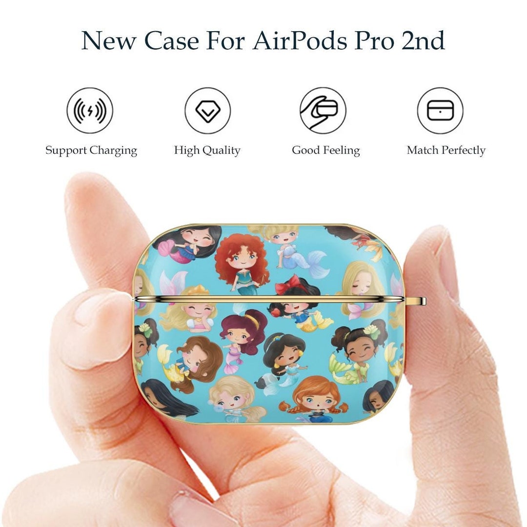 Princess Mermaid Airpods Pro 2 Case Unique Xmas Gift for Teenage Girls ...
