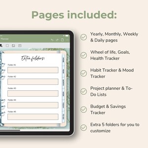 Pastel Digital Planner - Etsy