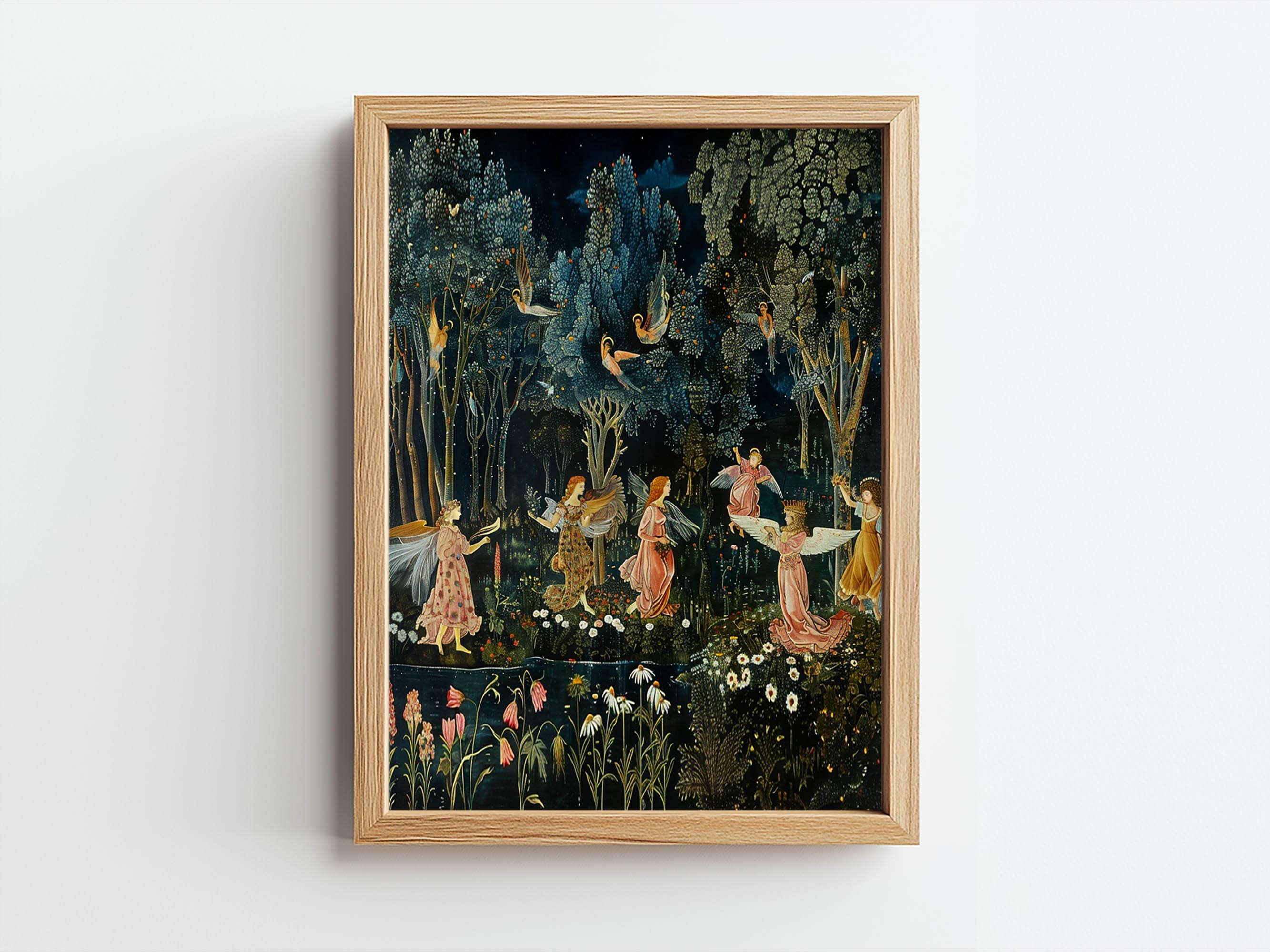 Classical Greek Mythology Art Print, Renaissance-inspired Painting ...