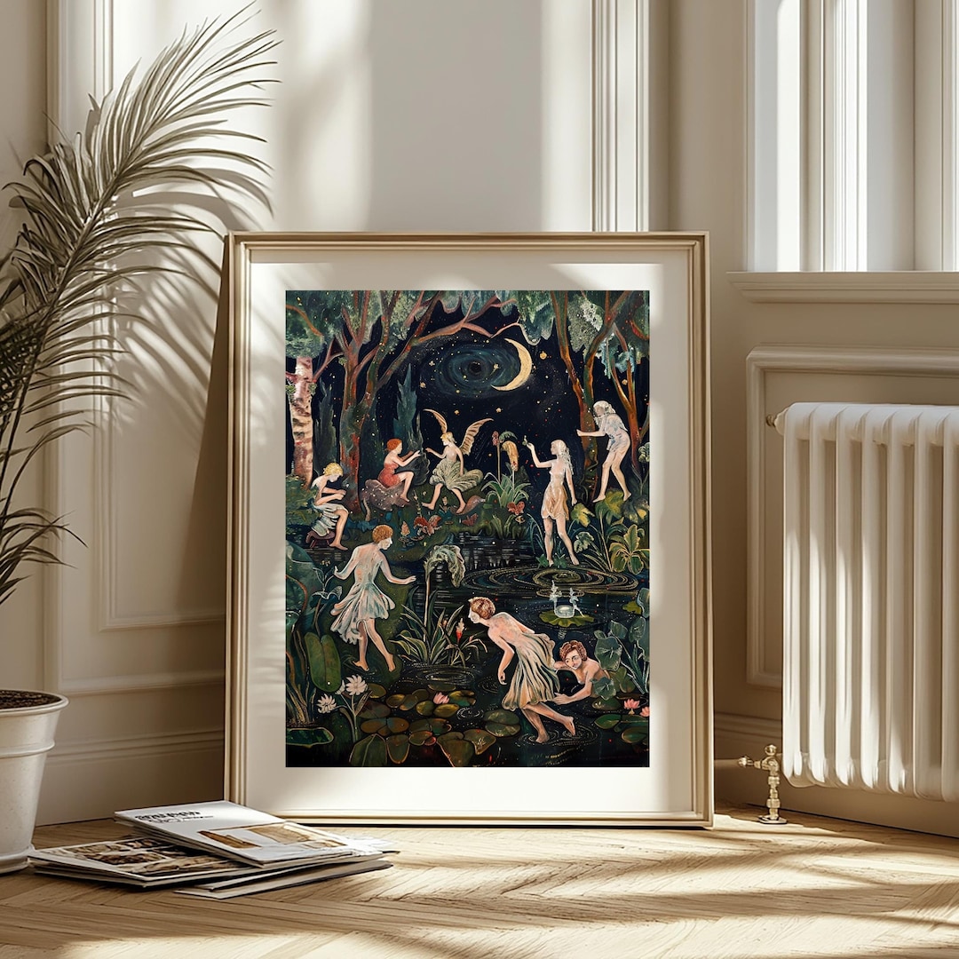 Mythology Art Print, Mythology Painting, Mythology İllustration Wall ...