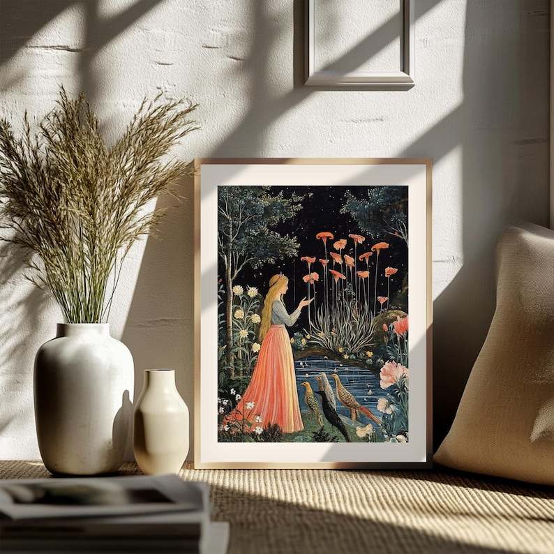 Mythology Art Print, Mythology Painting, Mythology İllustration Wall ...