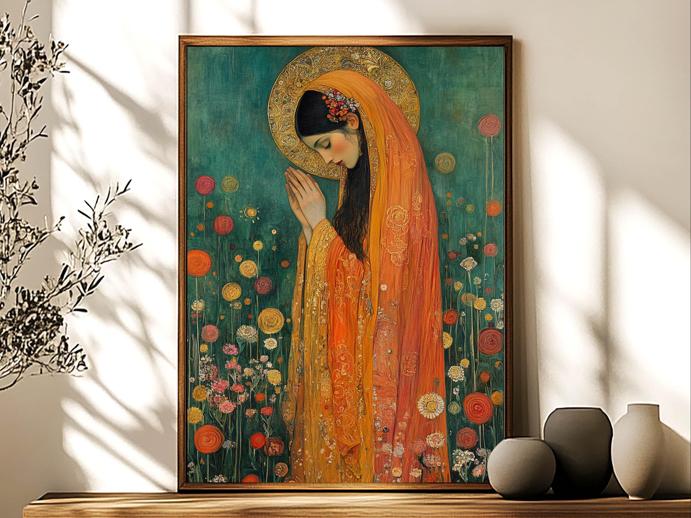 Celtic Goddess Danu Art Print, Nature & Fertility Wall Decor, Gustav ...