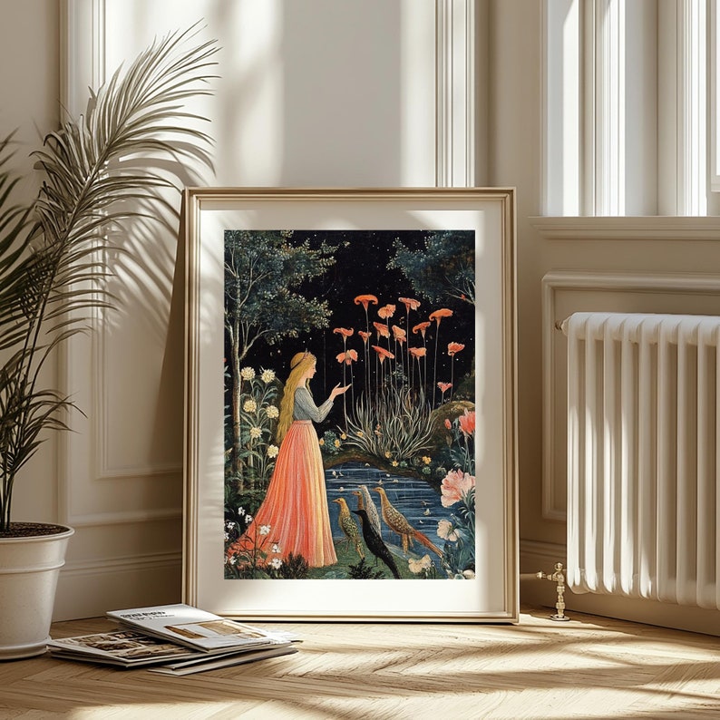 Mythology Art Print, Mythology Painting, Mythology İllustration Wall ...