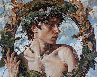 Ophelia Painting Art PRINTABLE Digital, Antique Greek Mythology Art ...