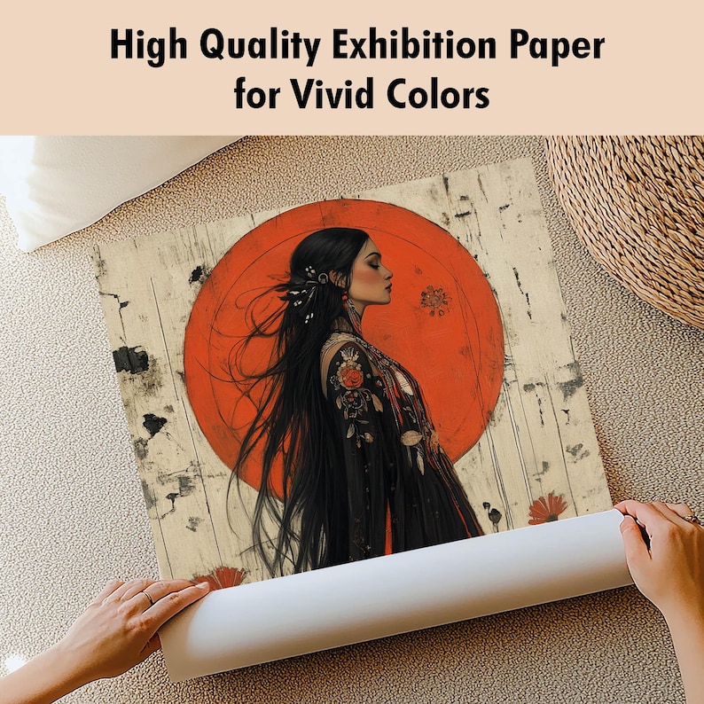 Native American Goddess Wall Art, Asdzáá Nádleehi Poster, Navajo ...
