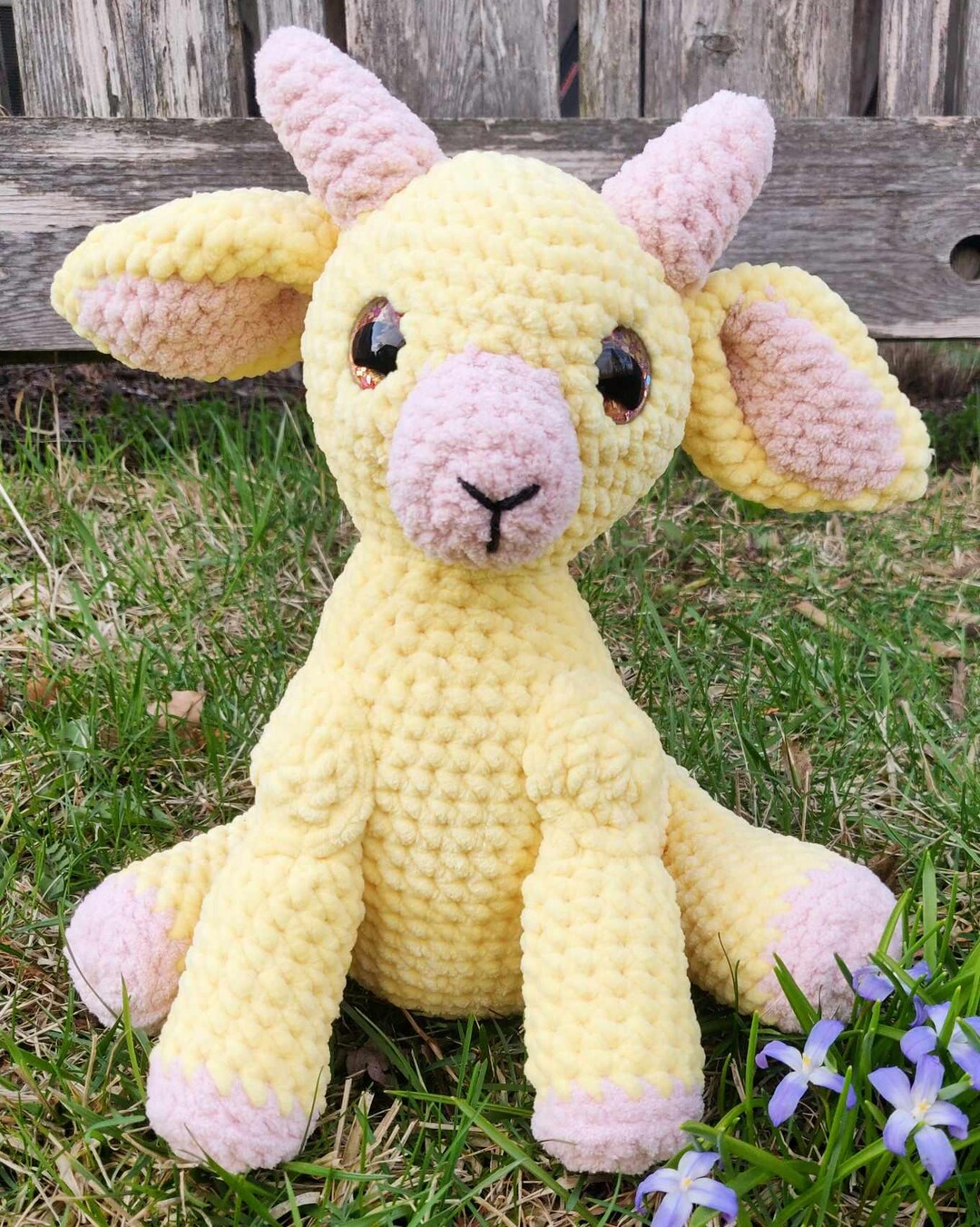 Kid/baby Goat - Hand Crocheted Plushie/stuffed Animal/stuffie - for ...