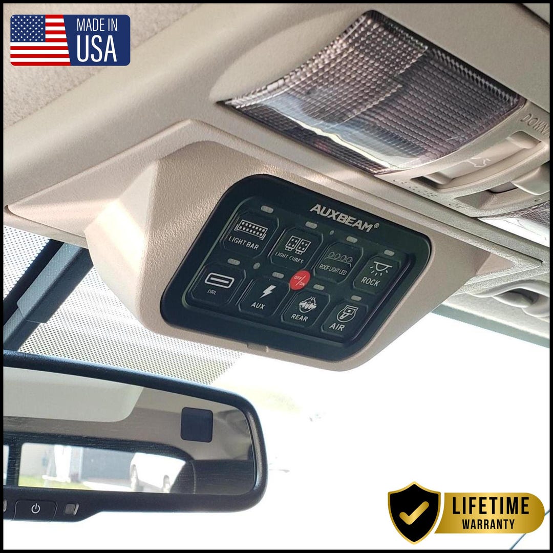 Nissan Frontier Auxbeam 8 Gang Switch Panel Nissan Xterra Auxbeam ...