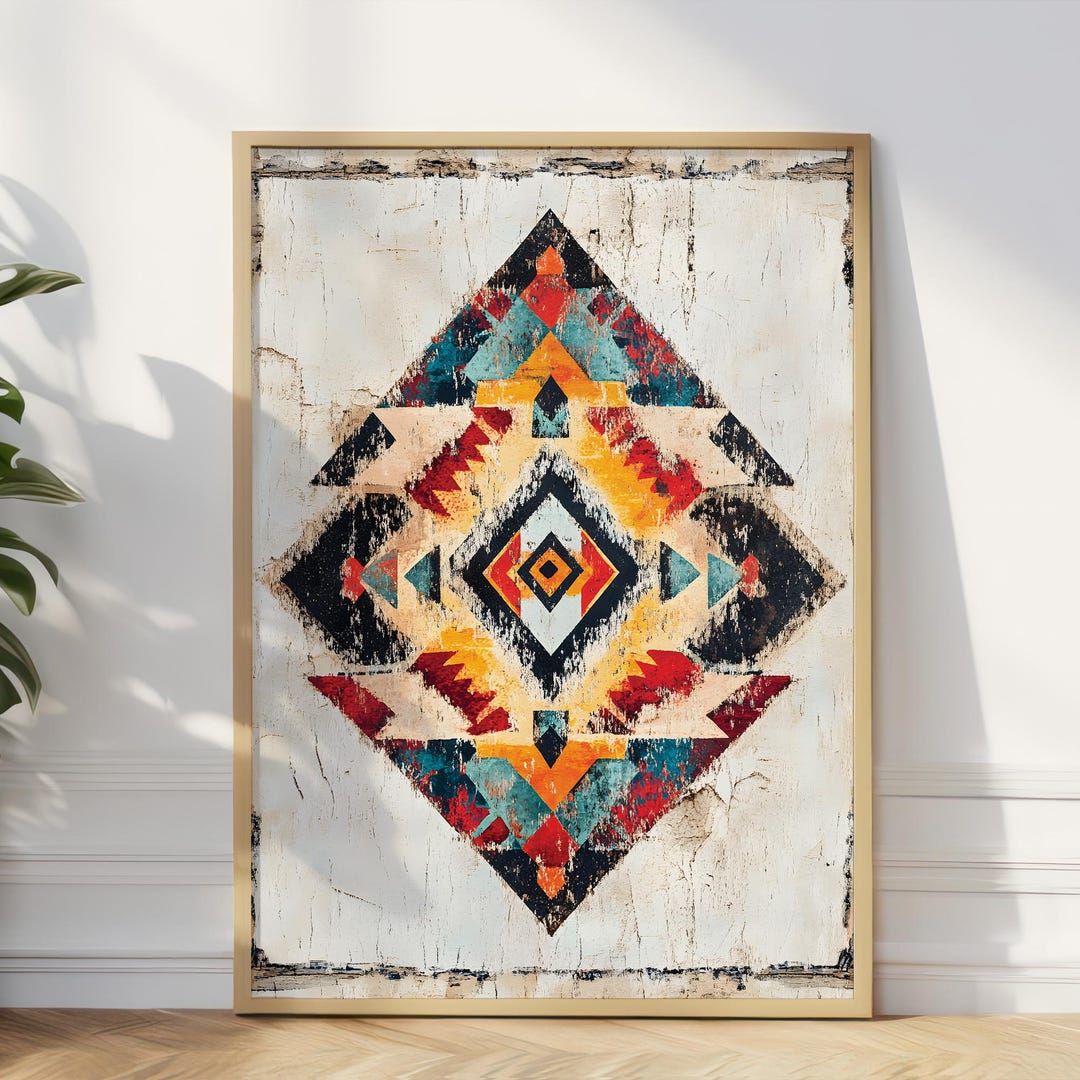 Navajo Native Americans Wall Art Print, Ethnic Wall Art Decor ...